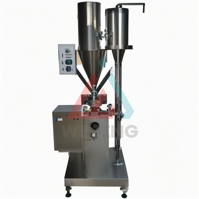 Machine de remplissage pneumatique verticale semi-automatique du fabricant chinois - Wejing ...