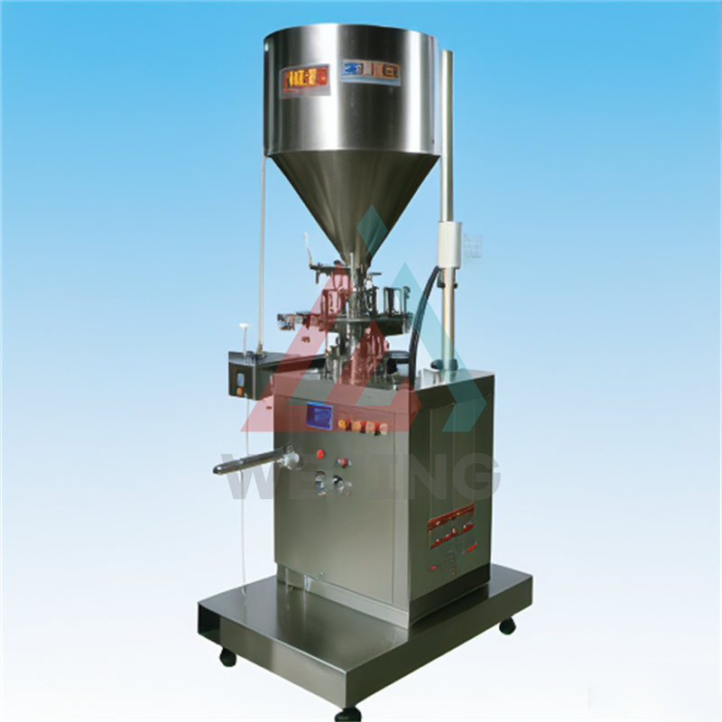 Machine de remplissage pneumatique verticale semi-automatique du fabricant chinois - Wejing ...